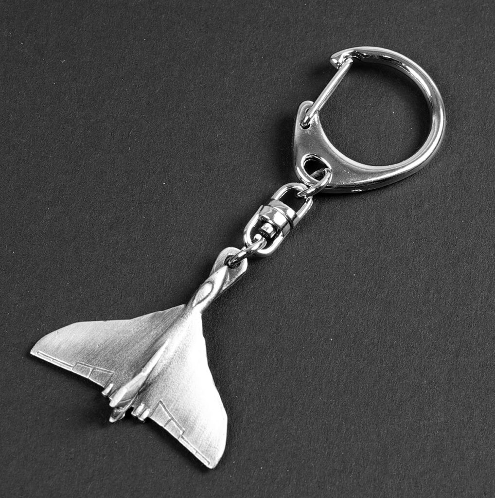 Avro Vulcan keyring - Pilot's station airfield